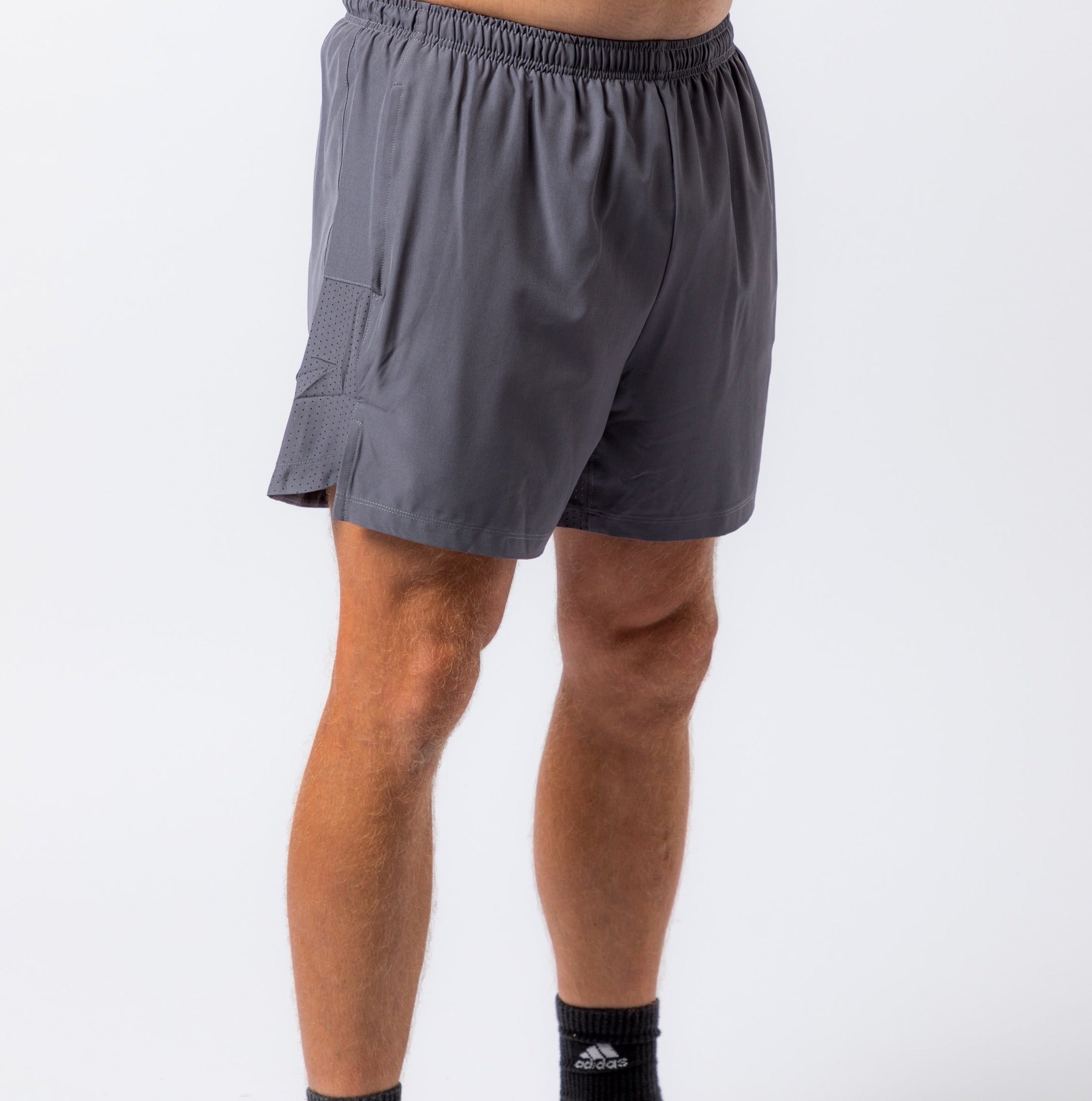 Flex Shorts- Grey – Muscle Cartel Clothing